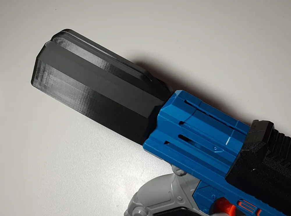 NERF stock with dart holder by jhe_42 MakerWorld: Download Free 3D Models