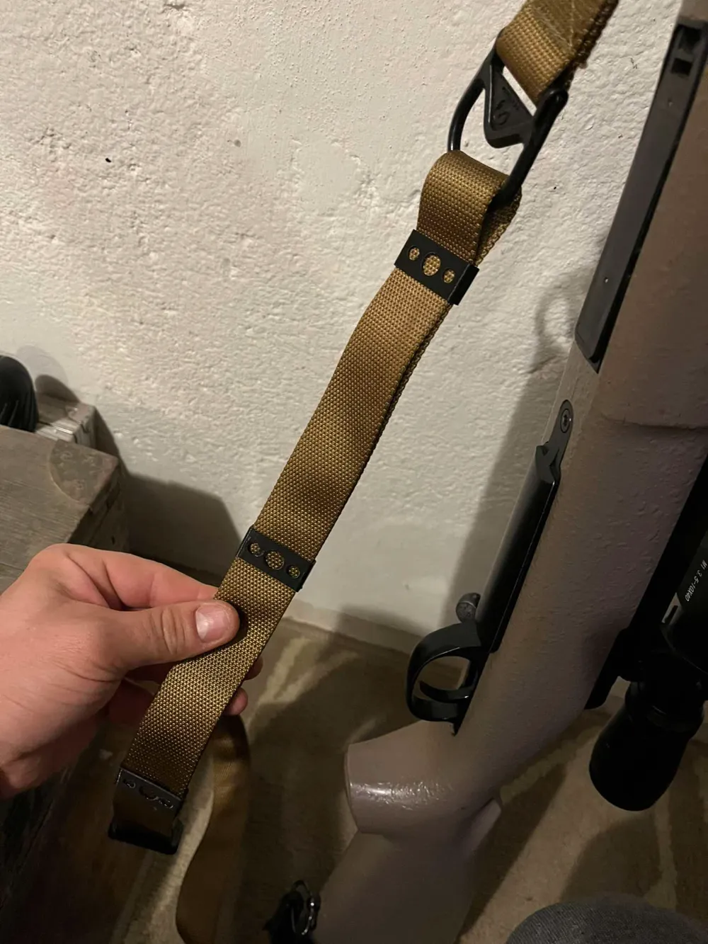Airsoft, BB gun, Air gun, Rifle strap clip 31x5 mm - Free 3D Print ...
