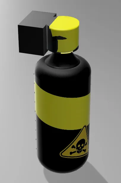 smoke canister rainbow six seige by Disreg MakerWorld: Download Free 3D ...