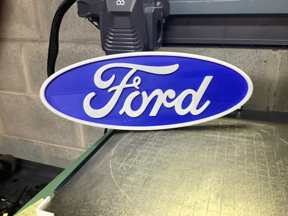 Ford Logo Sign by Clukejax - MakerWorld