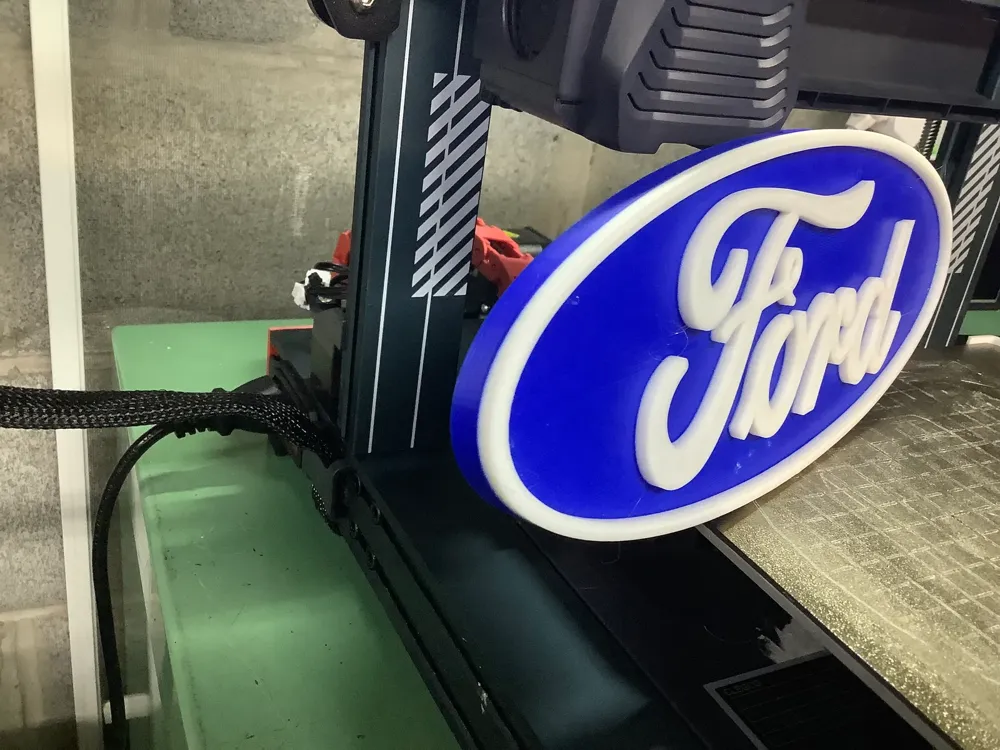 Ford Logo Sign by Clukejax - MakerWorld