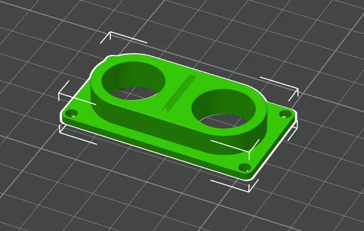 Ultrasonic sensor HC-SR04 holder - Free 3D Print Model - MakerWorld