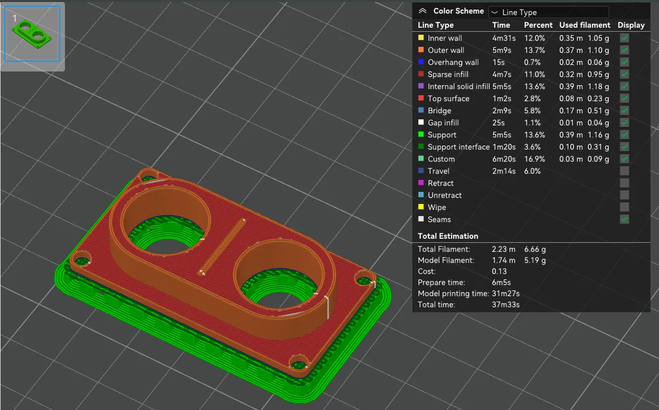 Ultrasonic sensor HC-SR04 holder by Myzhar MakerWorld: Download Free 3D ...
