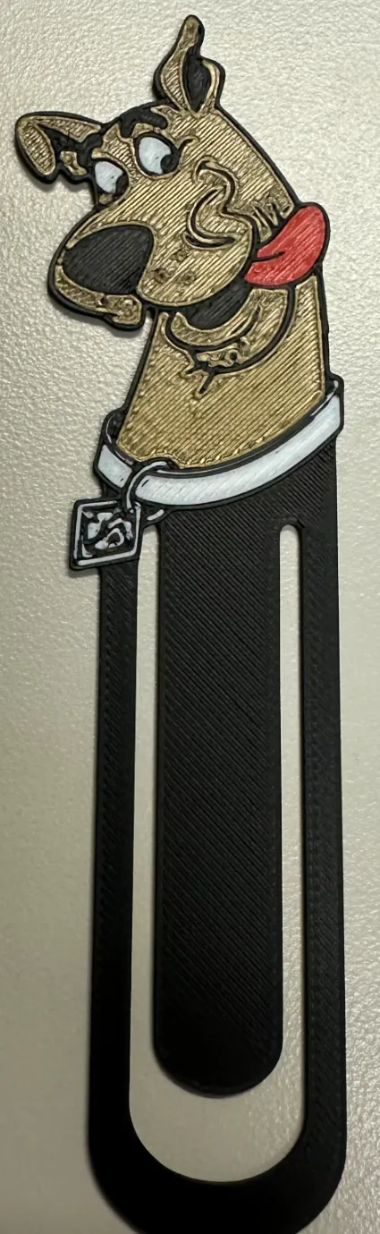 Scooby Doo Bookmark Remixed by Pulaski County Public Library MakerWorld ...