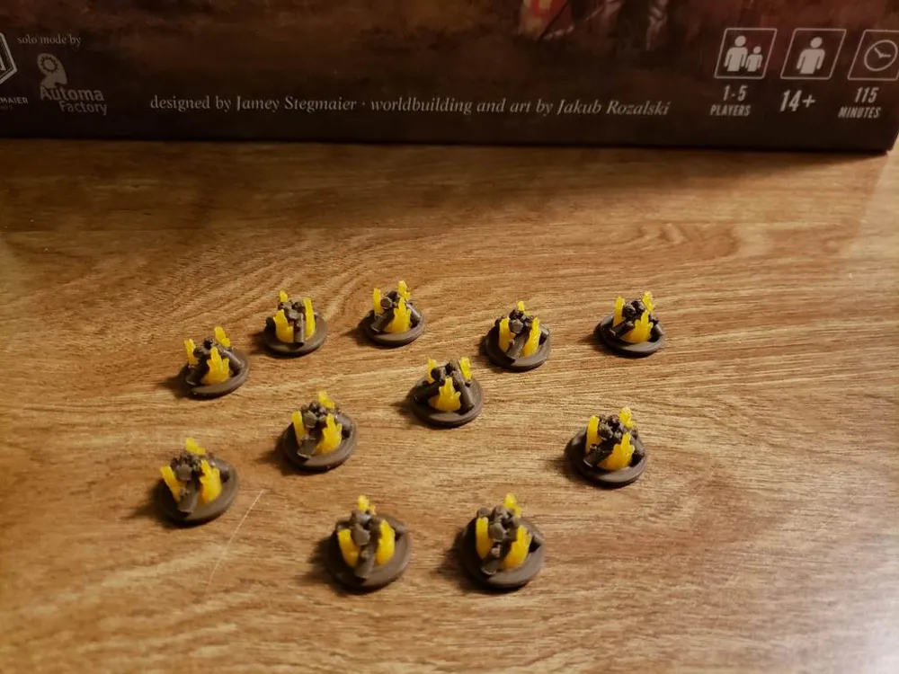 Scythe - Campfire Encounter Tokens - Free 3D Print Model - MakerWorld