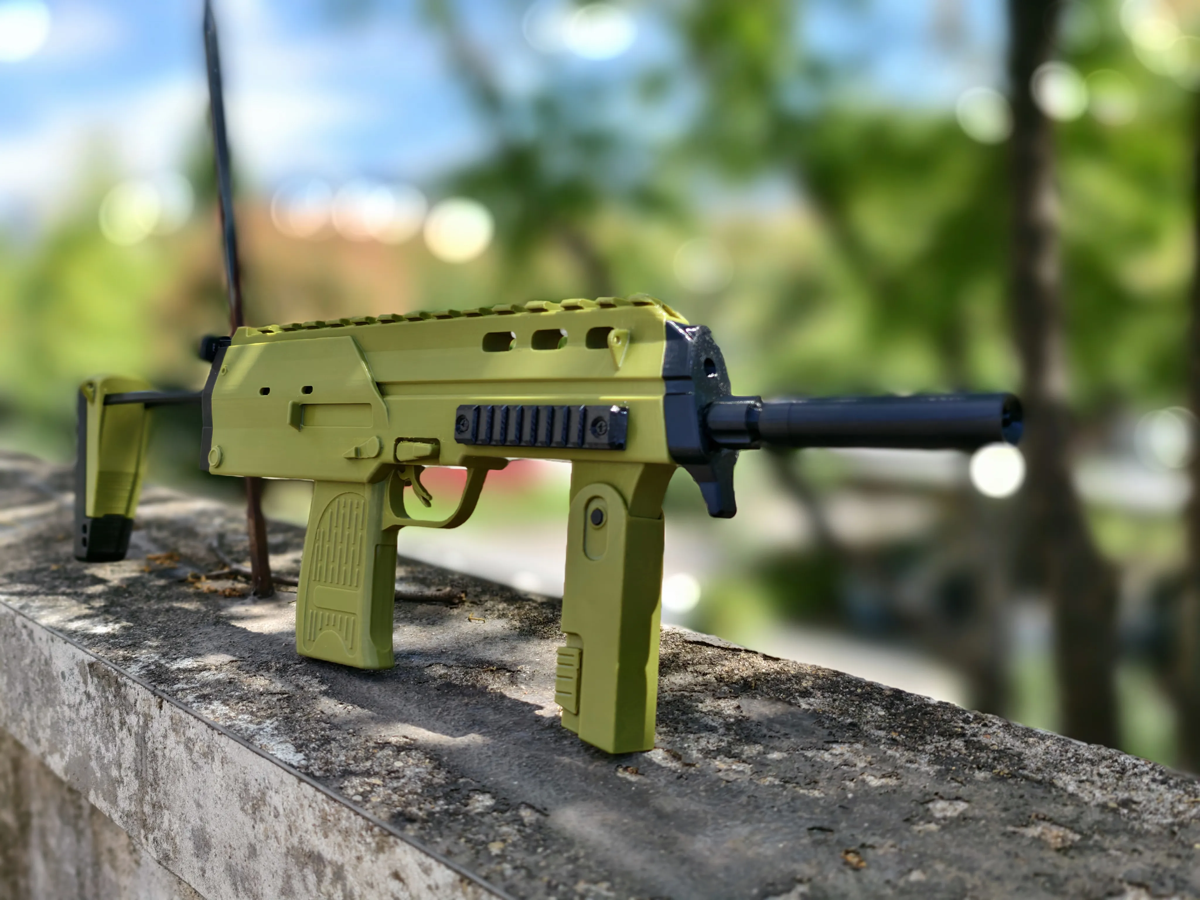 H&K mp7 Submachine Gun Toy德国mp7冲锋枪玩具模型 - 免费 3D 打印模型 - MakerWorld