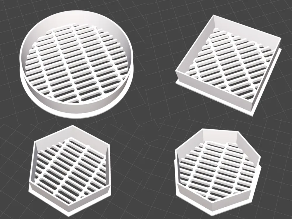Cover Generator - Air Vent, Gutter, Drain Covers - Free 3D Print Model ...