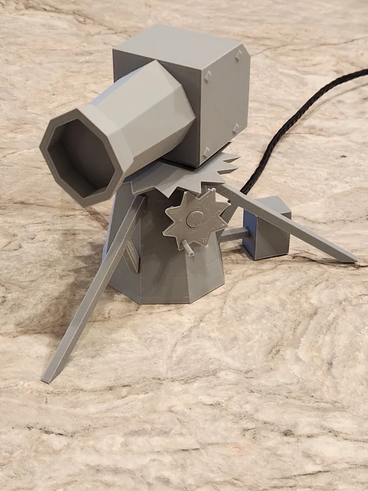 Dwarf Mini Cannon - Motorized Remixed by GConley66 - MakerWorld
