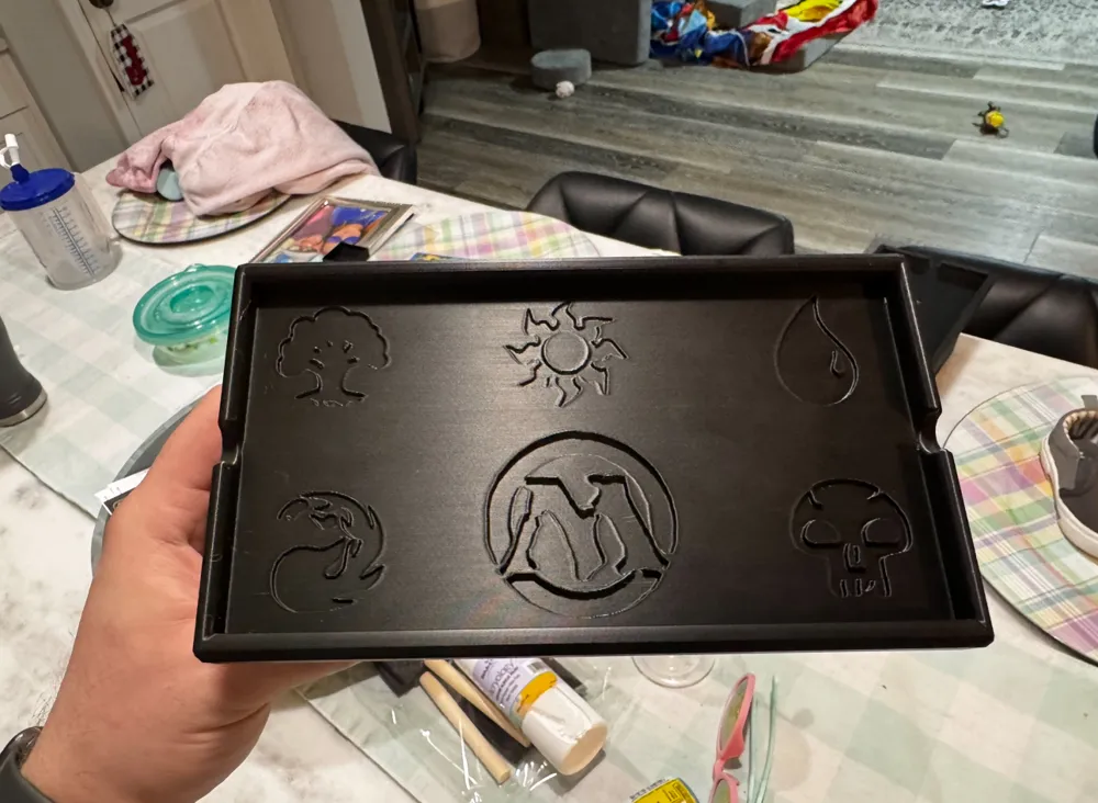 MTG Phone Holder, Dice Roller, Command Zone by Blindjustice91 - MakerWorld