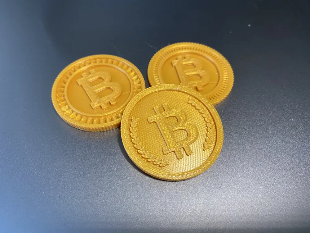 Bitcoin by BTR3D. MakerWorld: Download Free 3D Models