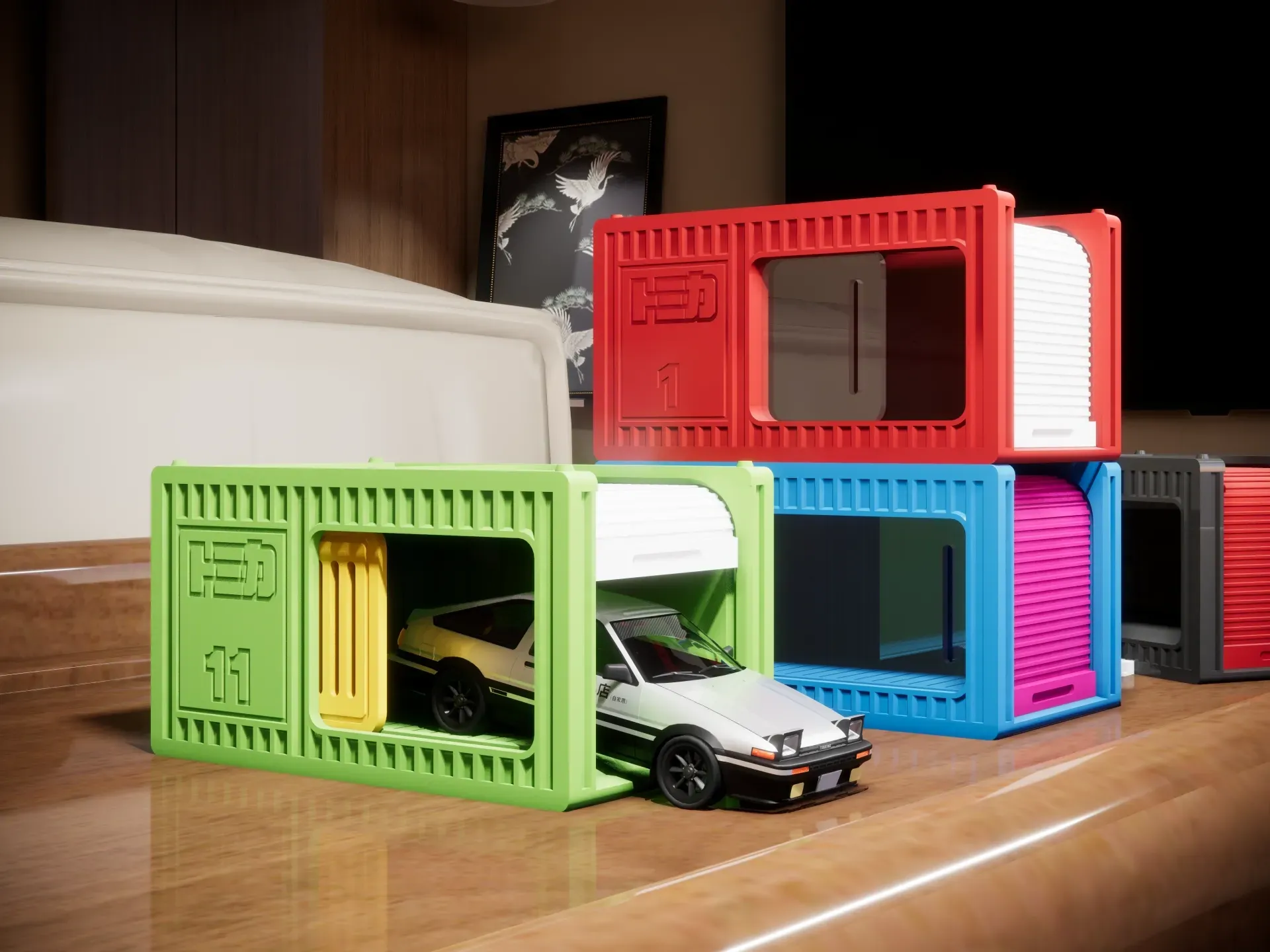 TOMICA BOX Storage Case by Ren_Studio - MakerWorld