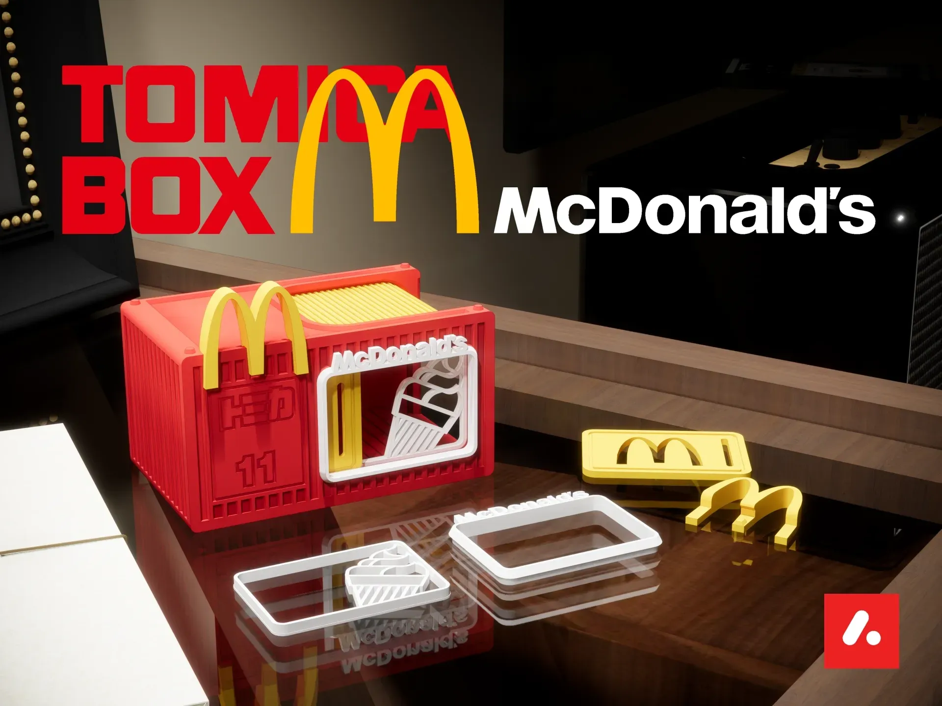 TOMICA BOX Storage Case by Ren_Studio - MakerWorld