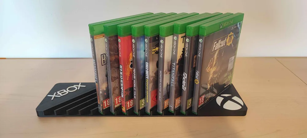 XBOX ONE GAME CASE DISPLAY HOLDER by mrzan10 - MakerWorld