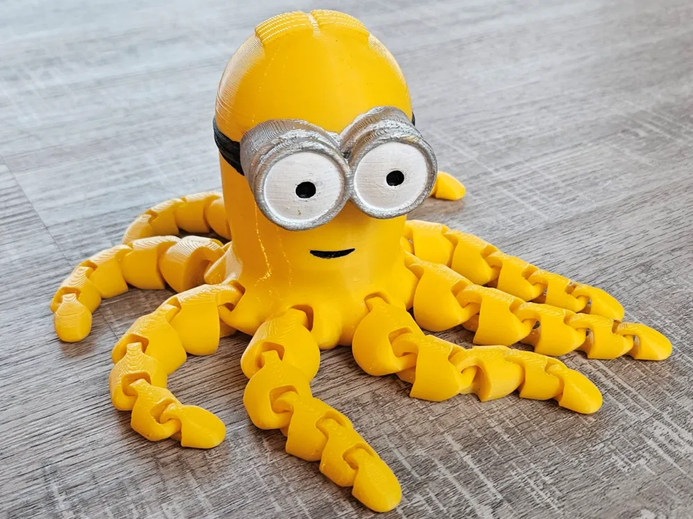 Minionctopus Remixed by alejandroboeri MakerWorld: Download Free 3D Models
