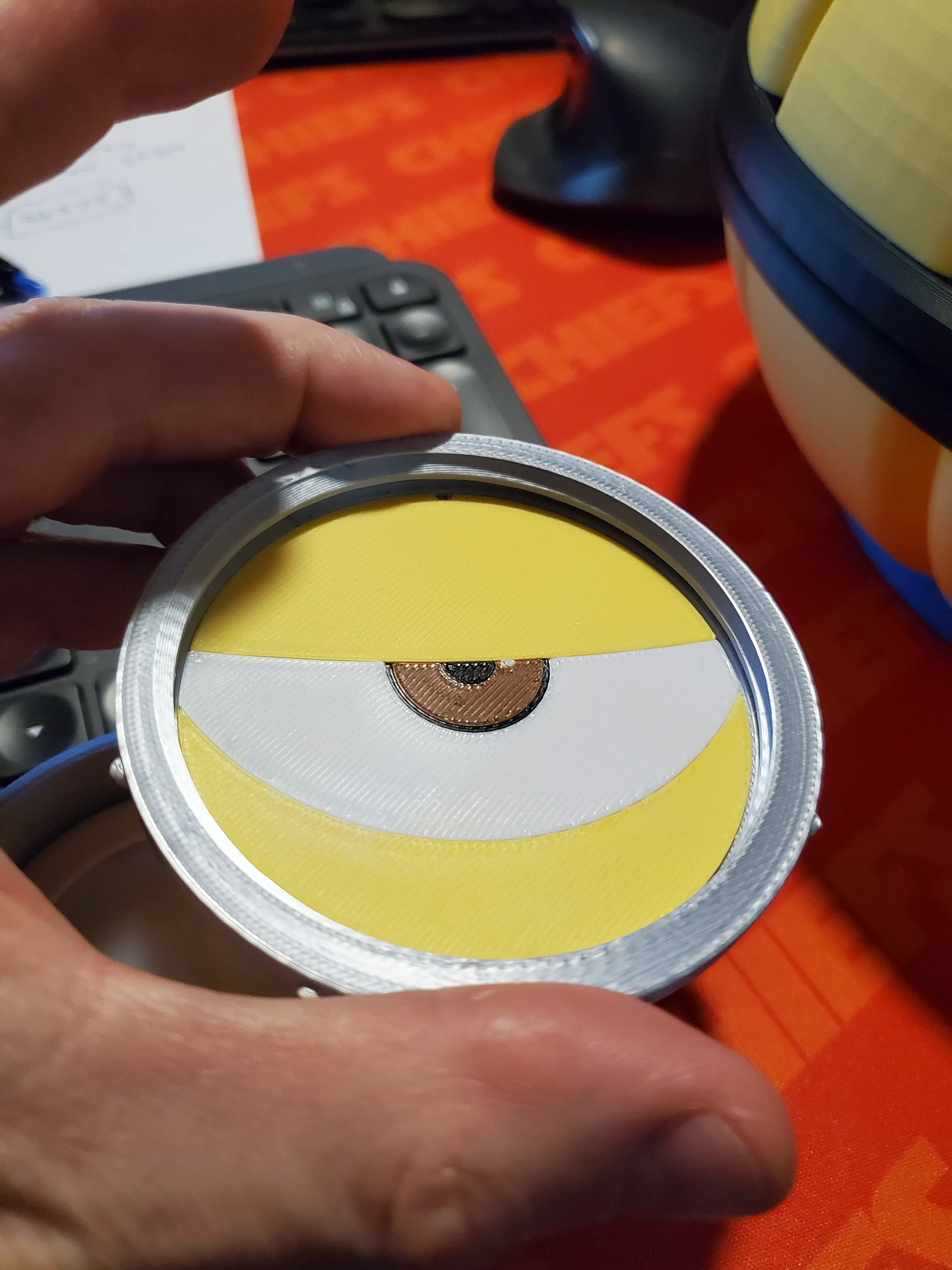 Light Up Minion Candy Bucket by Jerry Bower MakerWorld: Download Free ...