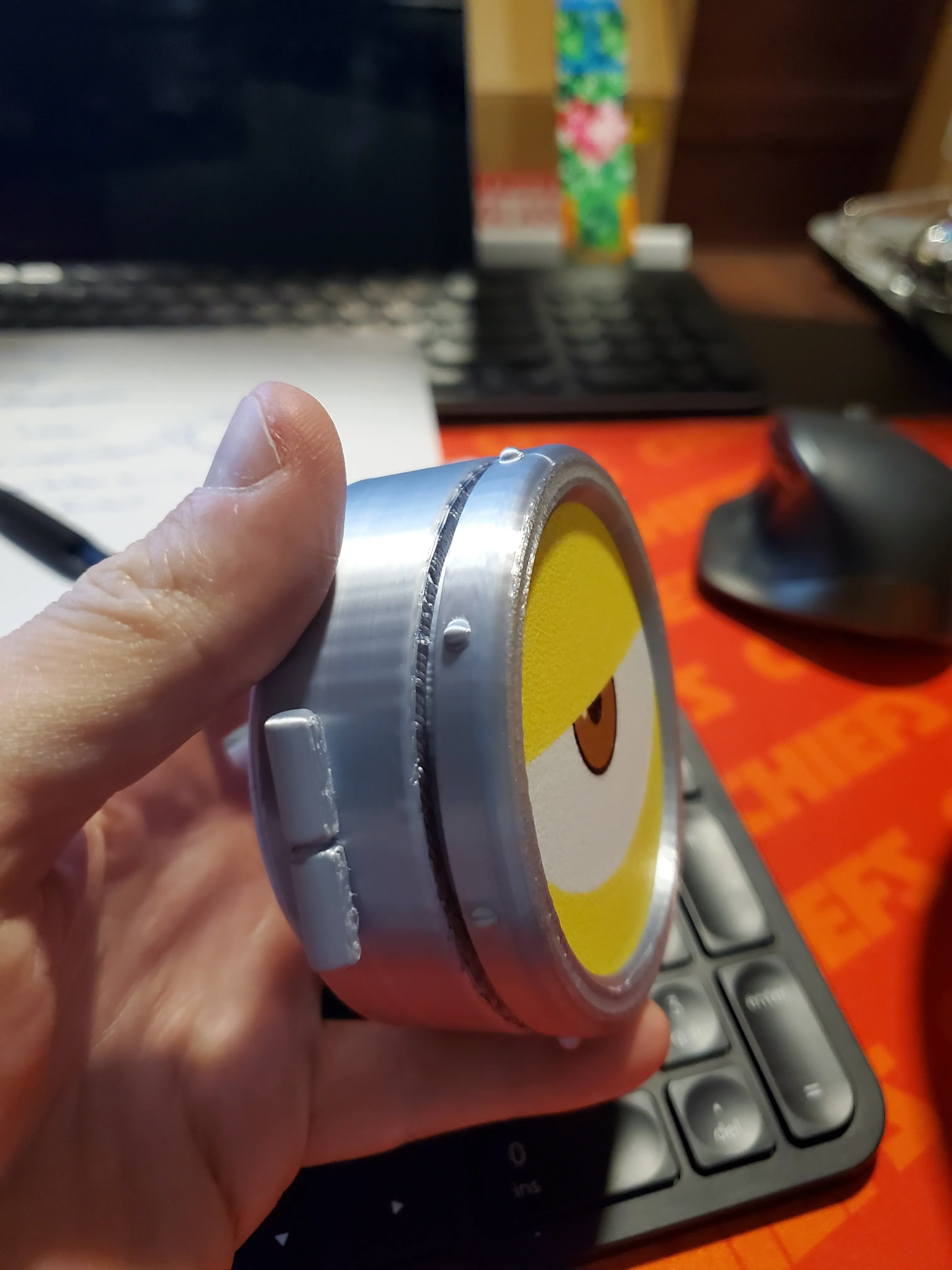 Light Up Minion Candy Bucket by Jerry Bower MakerWorld: Download Free ...