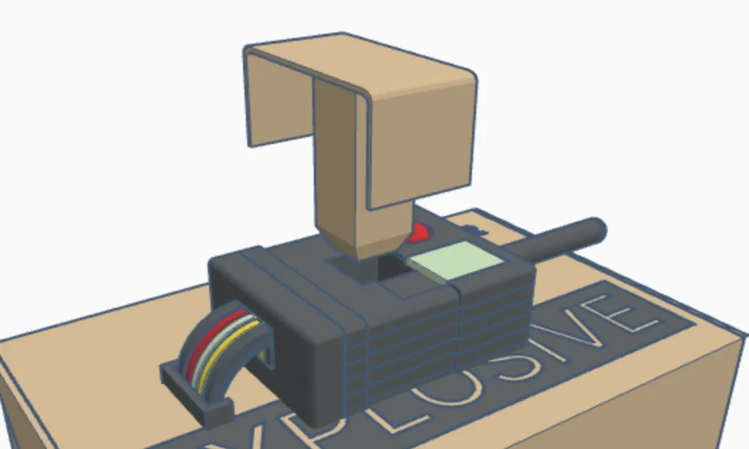 Block of C4 with Optional Fuse Attachment by Rexi Labs MakerWorld ...