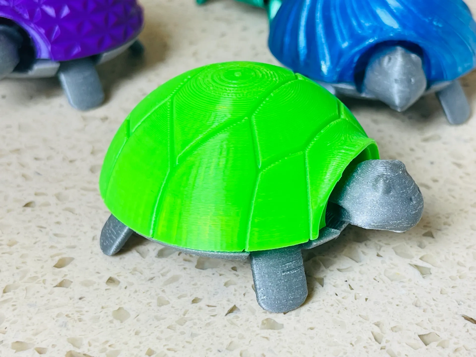 Cute Little Turtle Multi-Shell Version by mini外 - MakerWorld