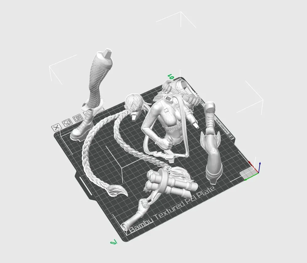 League of Legends LOL Jinx Buildable Version by user_337092467 ...