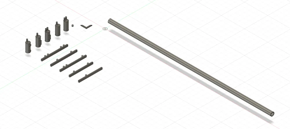 HO Scale Utility/Telephone Pole by TheftMonkey MakerWorld: Download ...