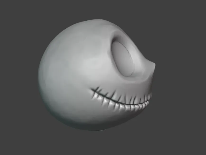 jack skellington head by _3DCREATE - MakerWorld