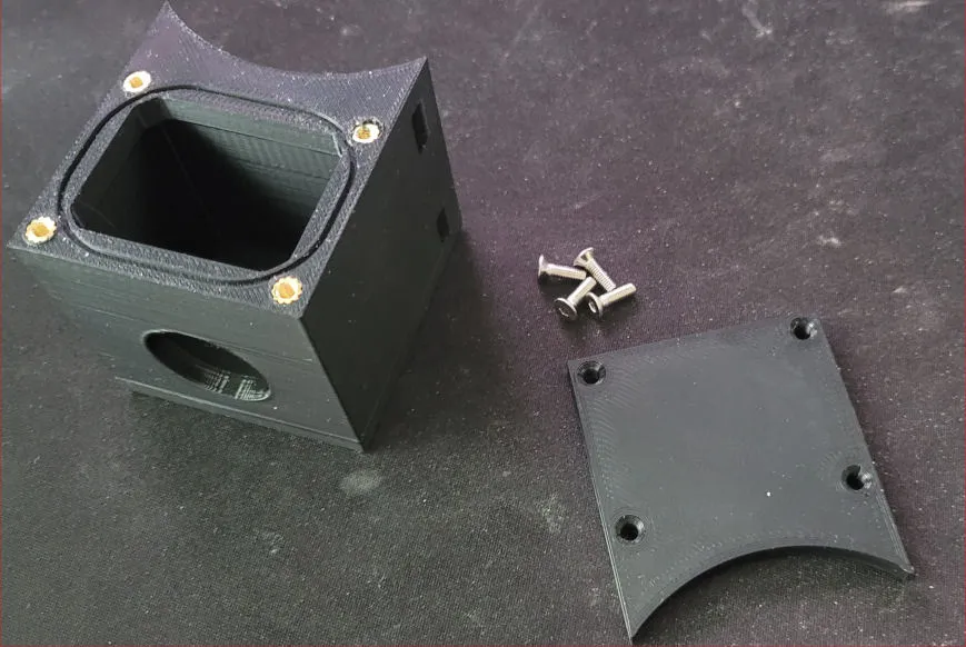 Push-button housing, pole mounting, remote control by user_382523920 ...