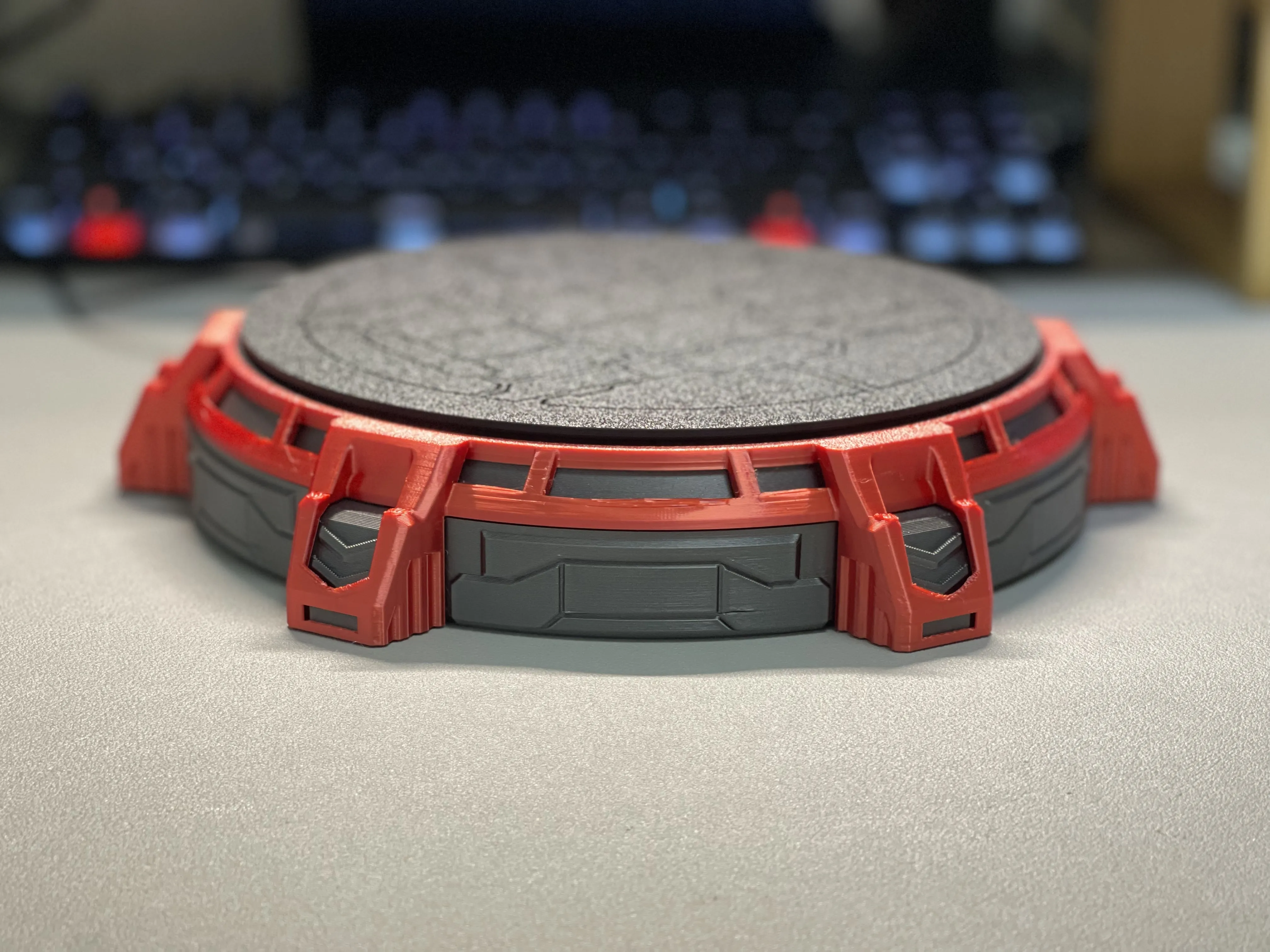 Mechanical-style Display Turntable by 上进的up主 MakerWorld: Download Free ...