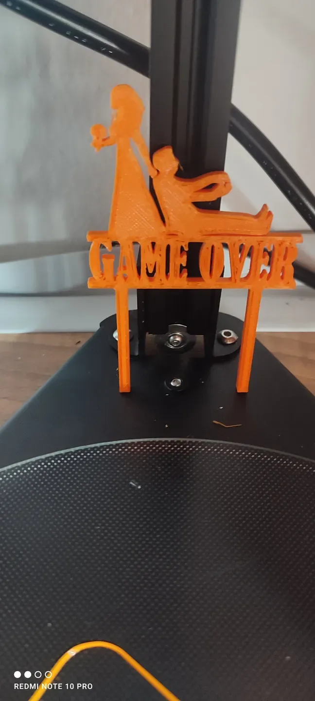 married / married / game over sign by thundermagic - MakerWorld