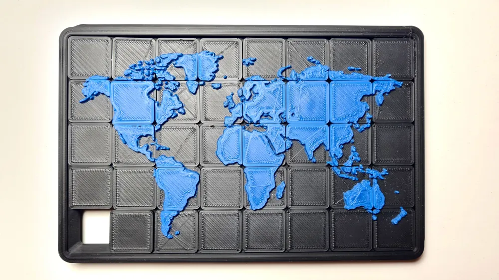 Map Sliding Puzzle by Nikolas Babetas - MakerWorld