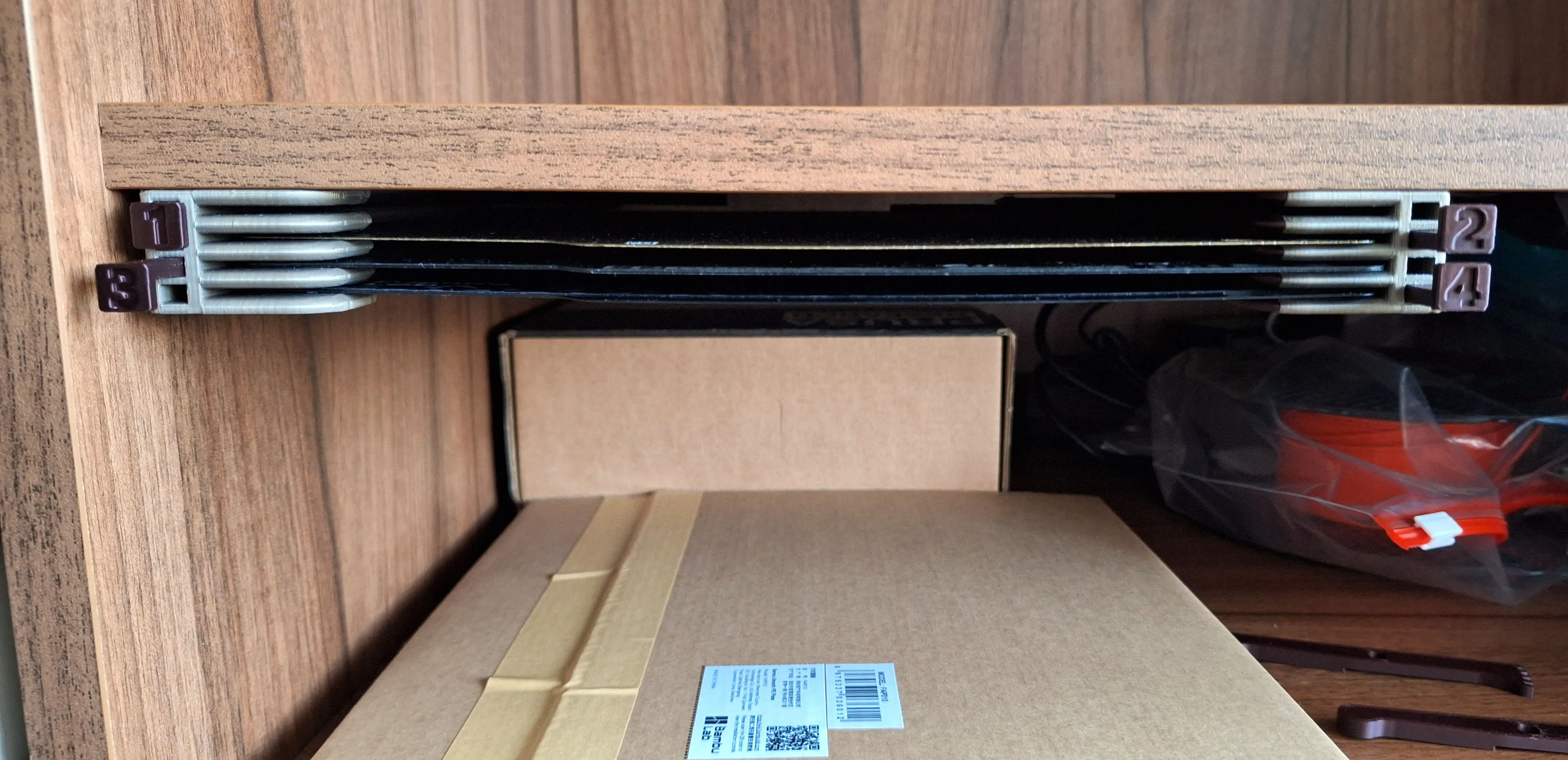 Bambu X1 A1 Build Plates holder with eject button by Frantisek23 ...