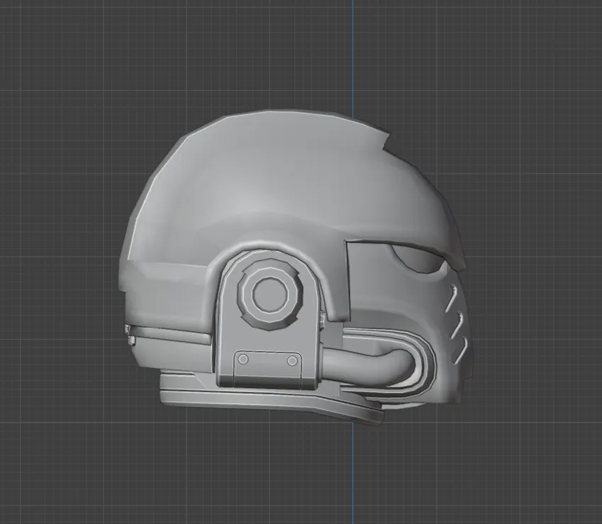 warhammer 40k space marine helmet by F3Dart - MakerWorld