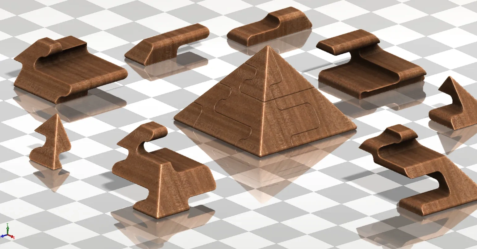 Puzzle Pyramid by user_2073786570 - MakerWorld