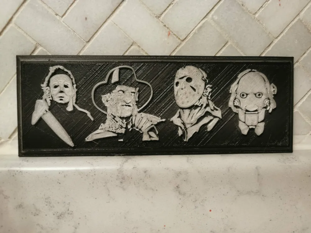 Horror Plaque by Brucehuntley505MakerWorld: Download Free 3D Models