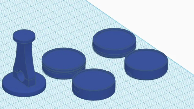 Piston Coaster set 4 coasters by Gas Mileage - MakerWorld