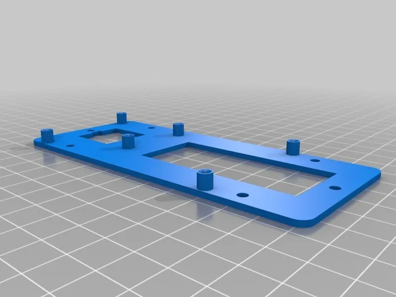 pcDuino V2 Board Drilling And Mounting Plates by Tryphon - MakerWorld