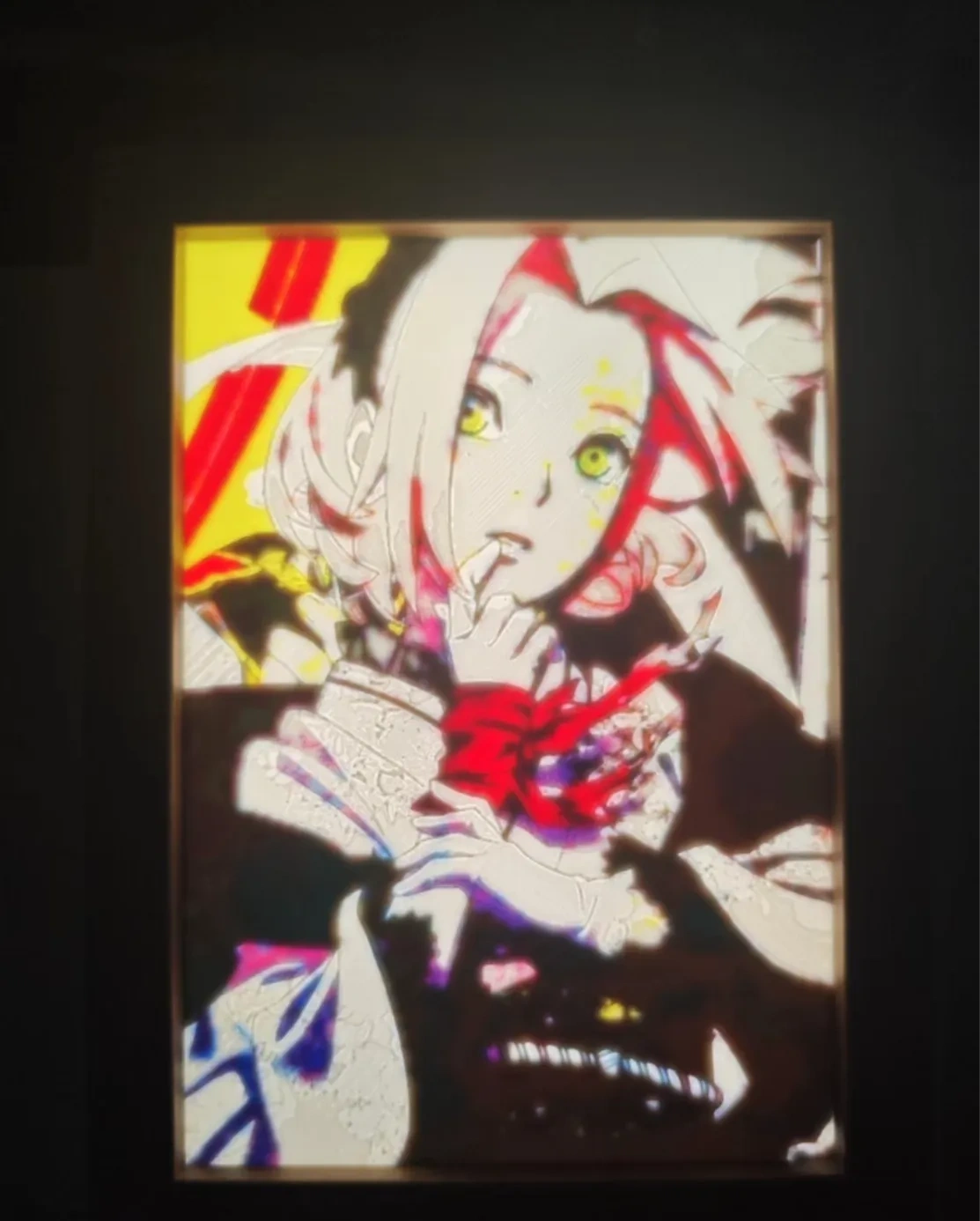 Naruto Sakura - Relief cmyk by 昕宇 - MakerWorld