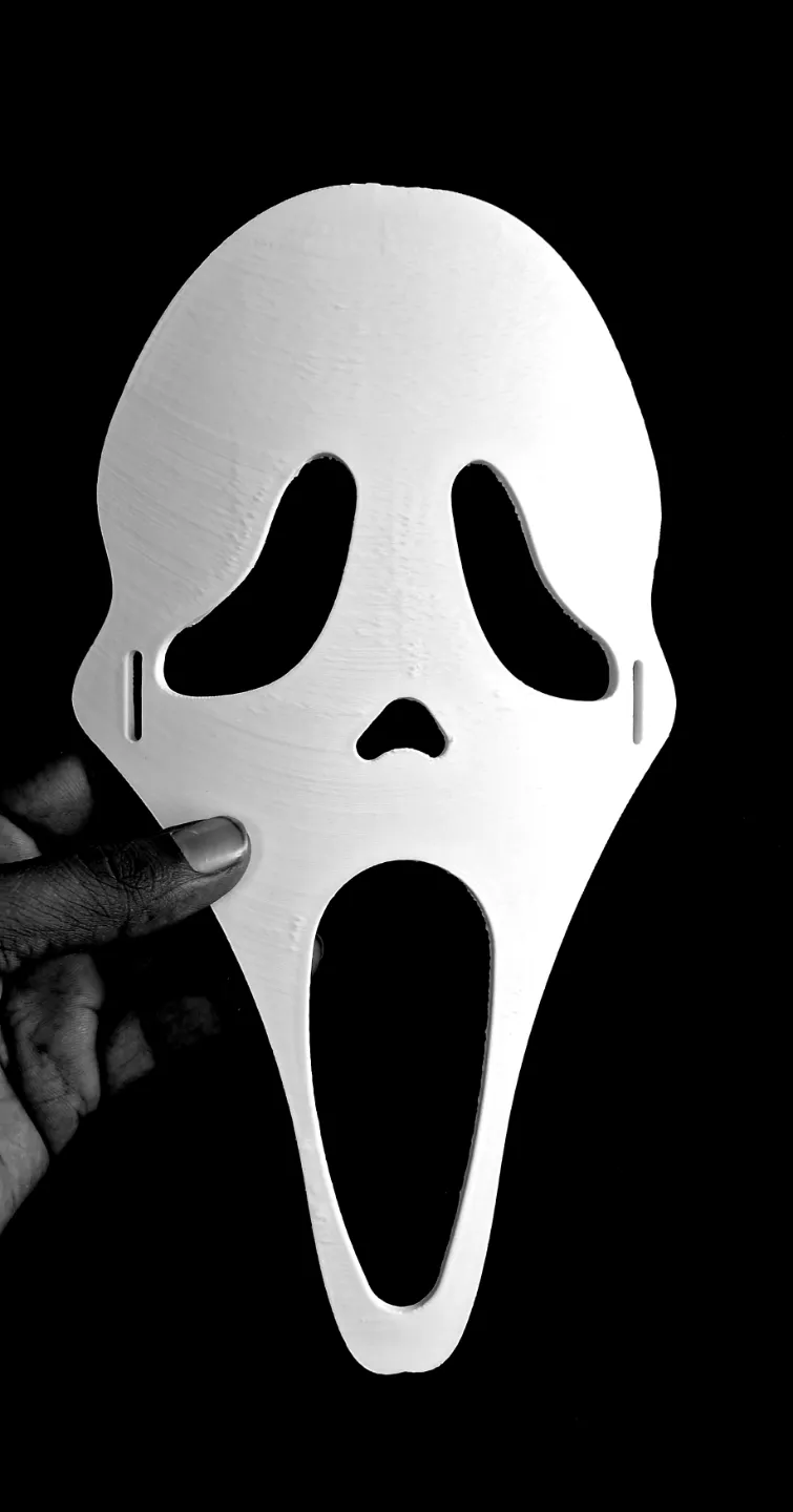 GHOST FACE MASK FOR KIDS AND ADULT SIZE'S by UCAN3DPRINT - MakerWorld