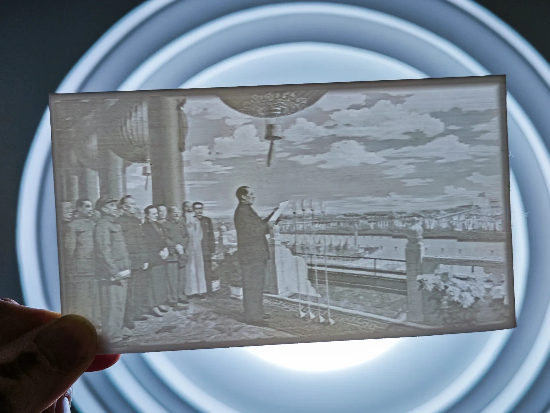 The Founding Ceremony Relief Painting of October 1st, 1949 by 苦丁茶 ...