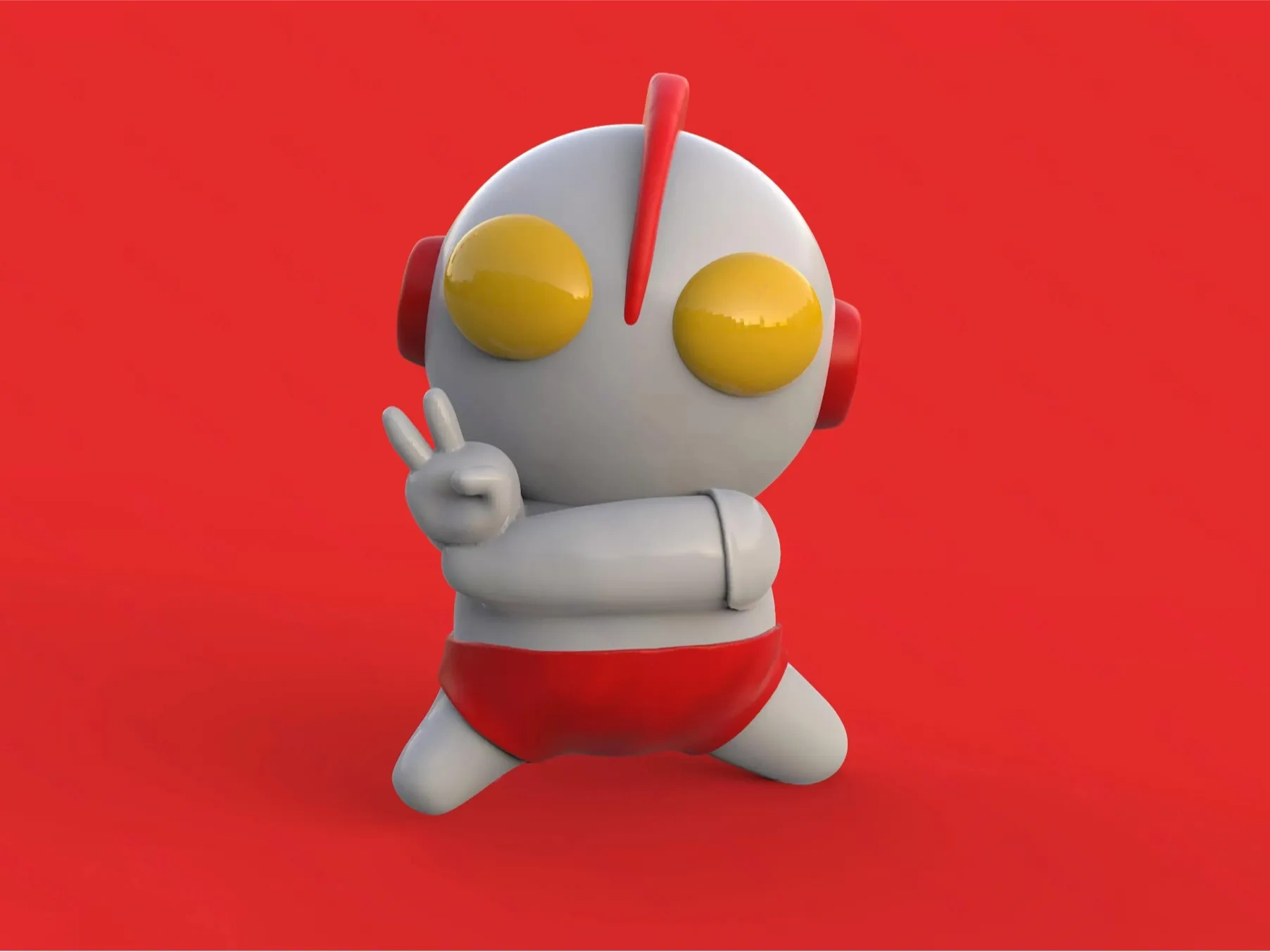 Q-version Ultraman! by user_1283785326 - MakerWorld