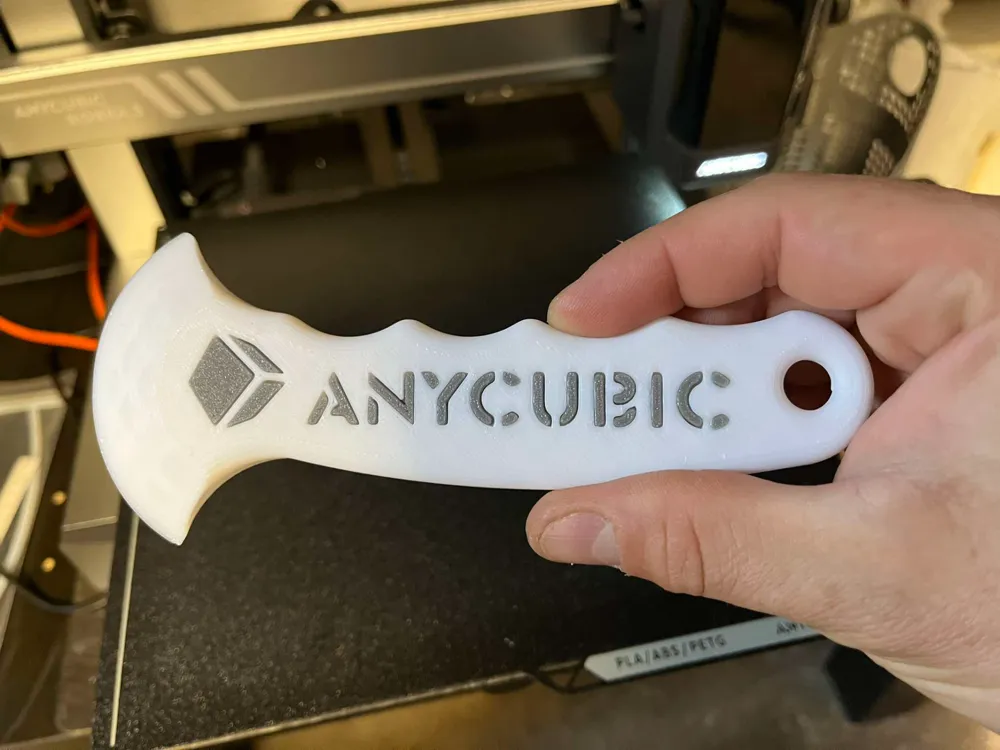 Anycubic ergonomic bed scraper by Ainon3Dprint MakerWorld: Download ...