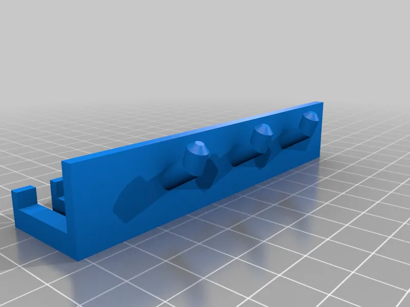 Alligator Clip Cable Pegboard Holder (updated) by Tryphon MakerWorld: Download Free 3D Models