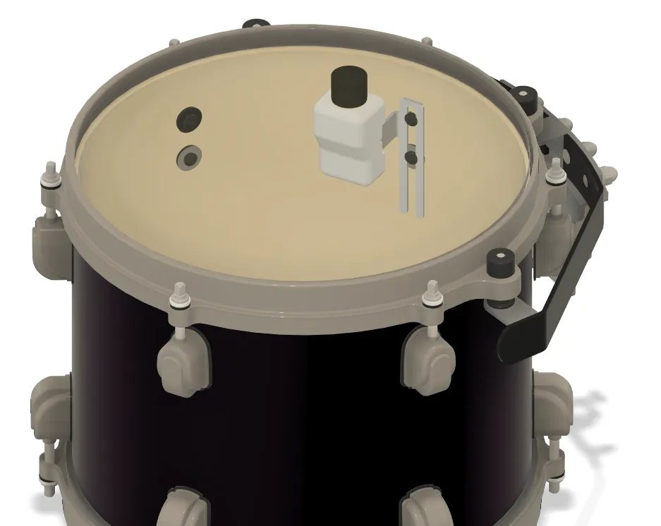 GrooveDot-like Side Mount Drum Trigger by Josh Lawson MakerWorld ...