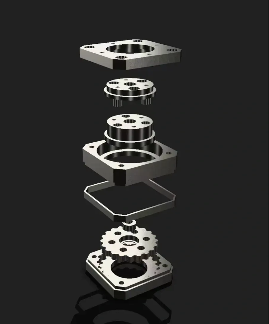 42 Motor Single-Stage Planetary Gearbox by user_2396515783 - MakerWorld