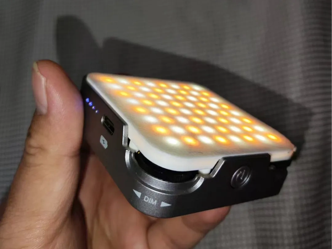 Old Five Time Ulanzi CL15 Square Small Light vlog Lamp Shade by user ...