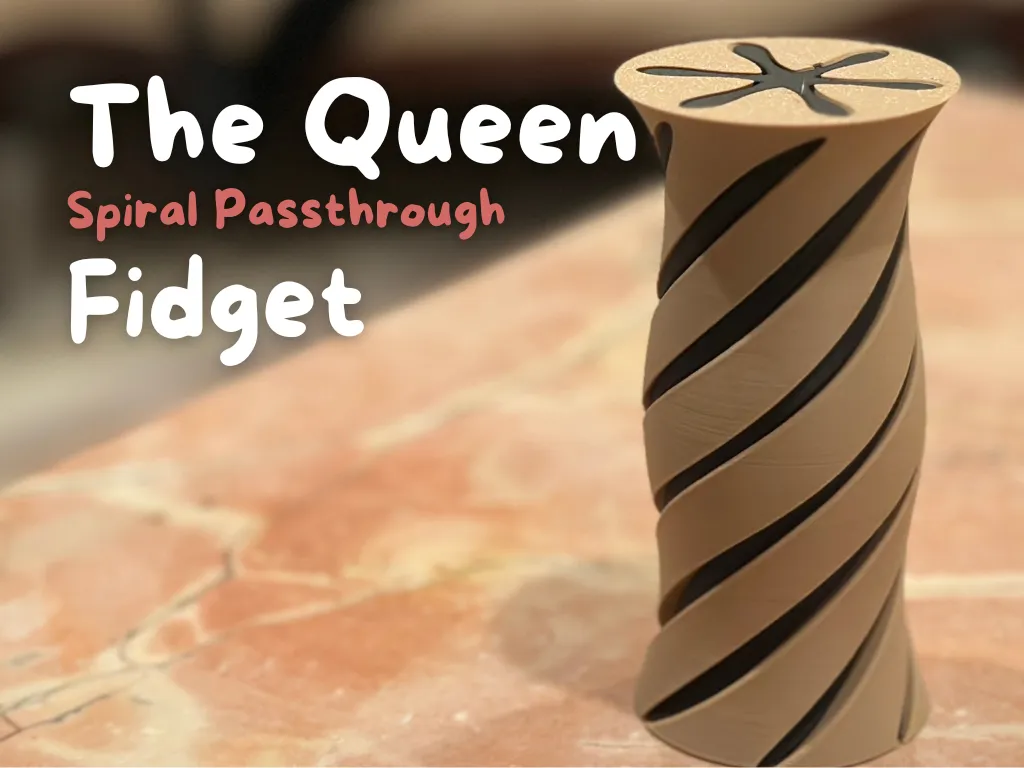 Star Fidget Eight Point - Print In Place! by Neil MakerWorld: Download ...