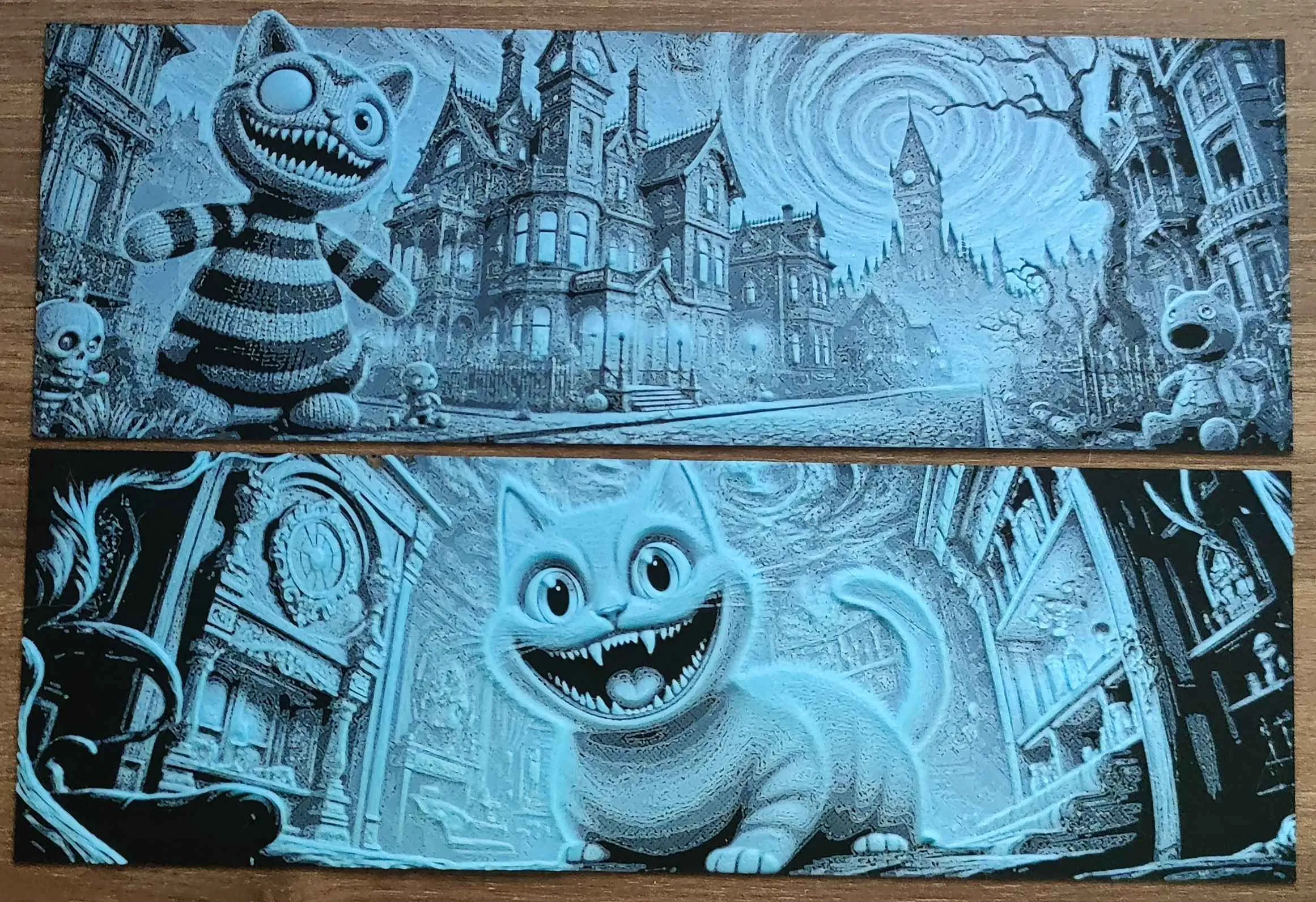 Halloween Glow in the Dark Horror Cats Series Pack by StatusD112 ...