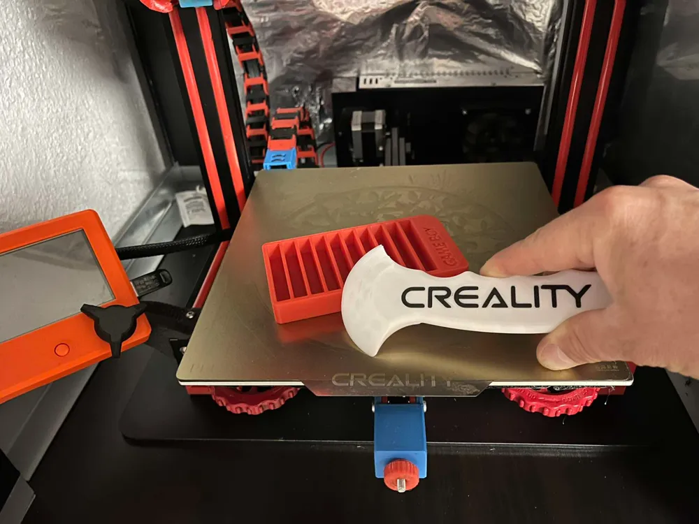 Creality ergonomic bed scraper by Ainon3Dprint MakerWorld: Download ...