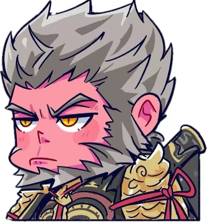 Q-version "Black Myth: Wukong" keychain - Sun Wukong by GOGO INNOVATION ...