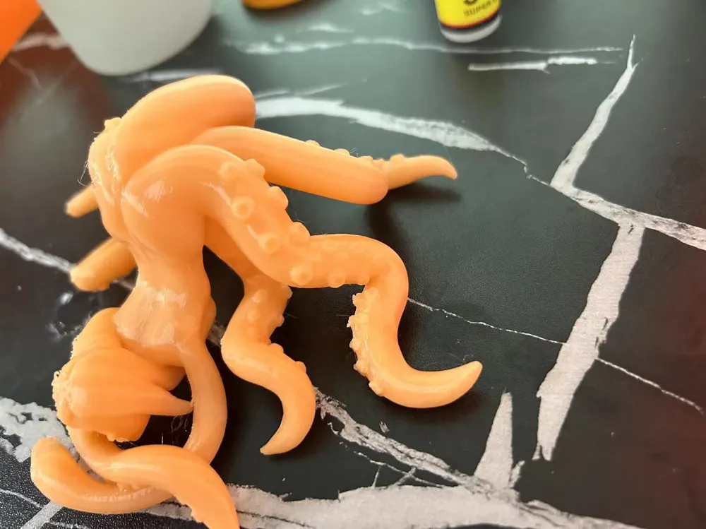 Octopus Girl Creative Figurine by user_924211647 - MakerWorld