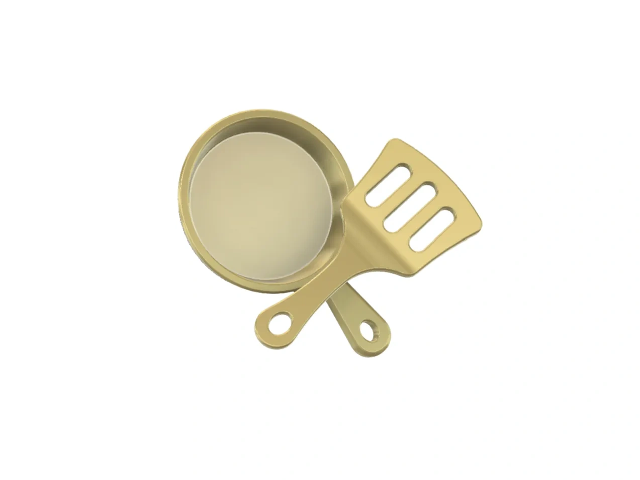 Golden Spatula and Golden Pot by ArmeeMU - MakerWorld